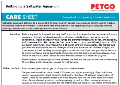 Our PDF Library of FREE Aquarium, Fish and Other Educational E-Books ...